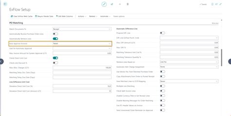 Purchase Order Matching Process ExFlow Documentation Platform