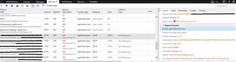 Angularjs Status 500 Internal Server Error In Ie 11 With Angular Js