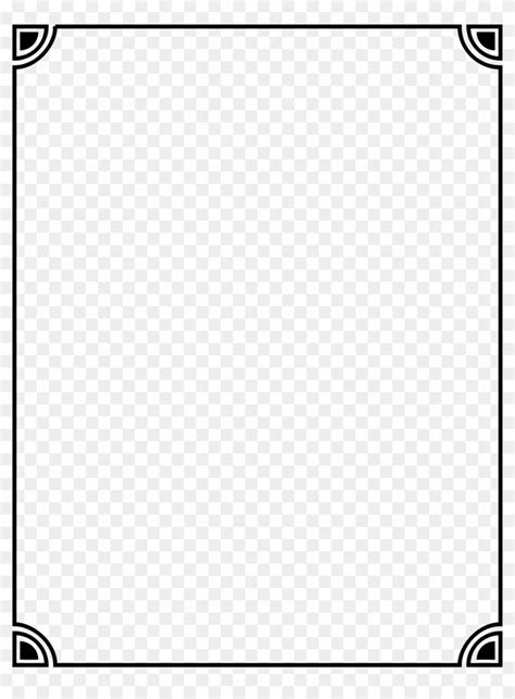 Simple Border Clip Art Free Pizenia