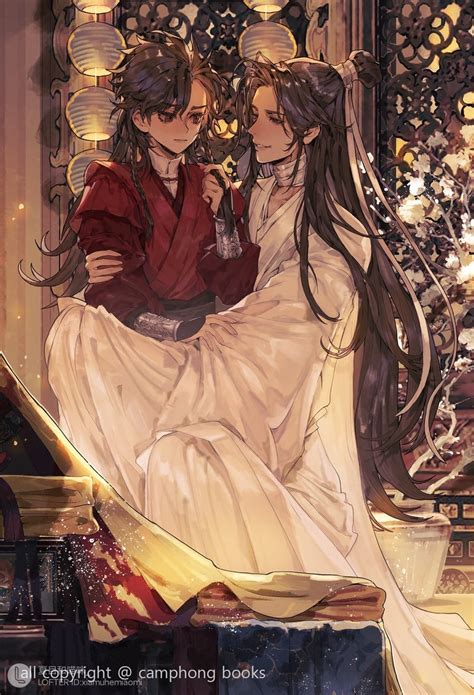Hua Cheng And Xie Lian Tian Guan Ci Fu Drawn By Senyumuge Danbooru