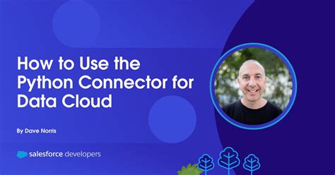 How To Use The Python Connector For Data Cloud Sfdc Mindz