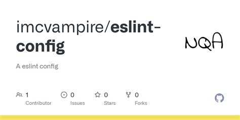 Github Imcvampireeslint Config A Eslint Config