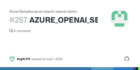 Azureopenaiservice · Issue 257 · Azure Samplesazure Search Openai Demo · Github