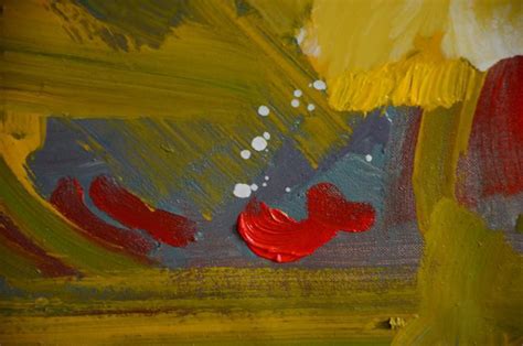 Купити картину «Біг крізь сонце абстракція олійними фарбами на полотні в стилі абстрактний