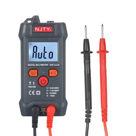 Handheld Mini Digital Multimeter Multifunction 4000 Counts Multi Meter Ac Dc Voltage Tester