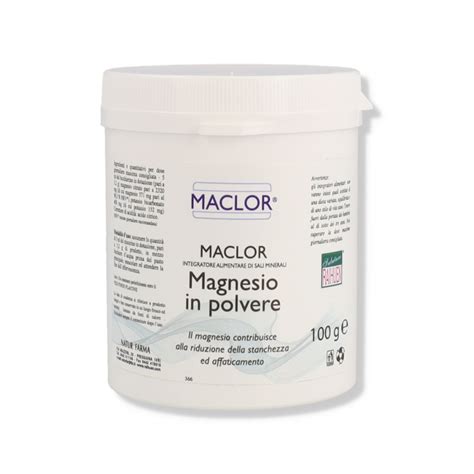 Magnesio Maclor Polvere Solubile 100 G Più Medical