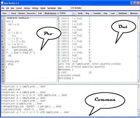 Figure 1 From Using Spin Model Checker For Learning The Semantics Of