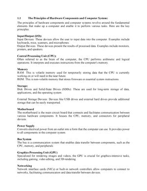 EEC 125 PAST Questions AND Answers YABA COLLEGE OF TECHNOLOGY Babe OF ENGINEERING DEPARTMENT