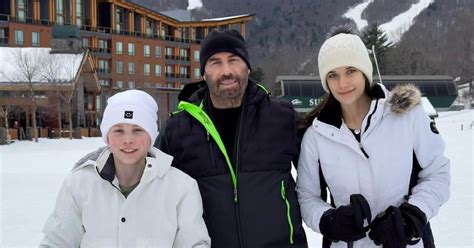 John Travolta Son 2014