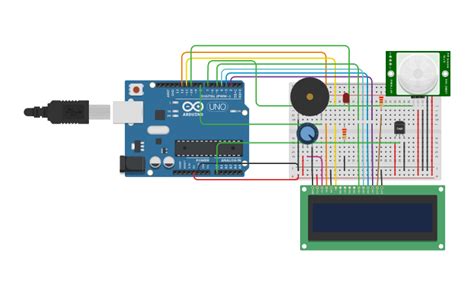 Circuit Design Projeto Arduino P2 Tinkercad