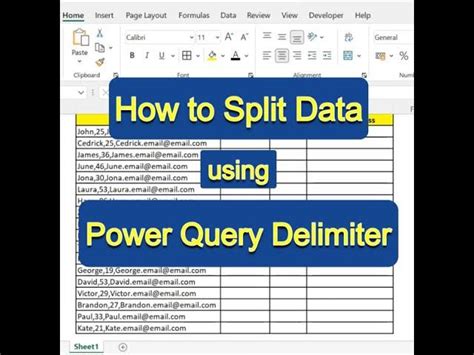 Marvin Dimson On Linkedin Split Column By Delimiter In Power Query Tutorial Delimiter