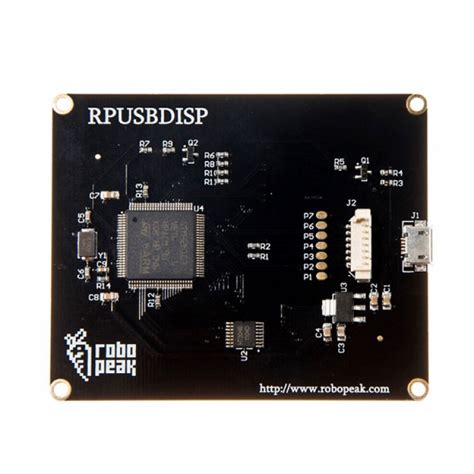 Raspberry Pi Display Rpi Pie Pcduino Robopeak Mini Usb 28 Inch Resistive Touch Screen Monitor