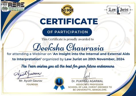 Deeksha Chaurasia On Linkedin Lawjurist