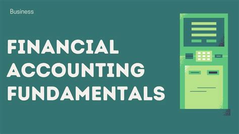 Financial Accounting Fundamentals Kgpmc Academy