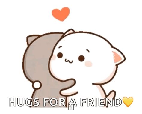 Friends Hugging Cartoon S Tenor