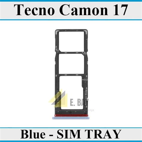 Tecno Camon Sim Tray Sim Jacket Sim Slot Sim Door For Tecno Camon Blue Daraz Pk