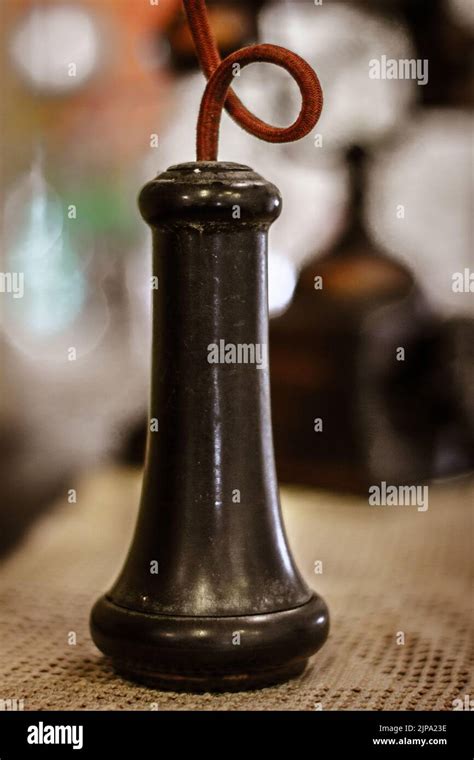 Old Telephone Receiver Stock Photo Alamy