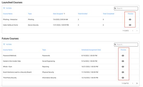 How To Preview A Training Module