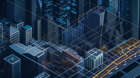 Premium Ai Image Business View Of Data Analysis Graph Abstract Background