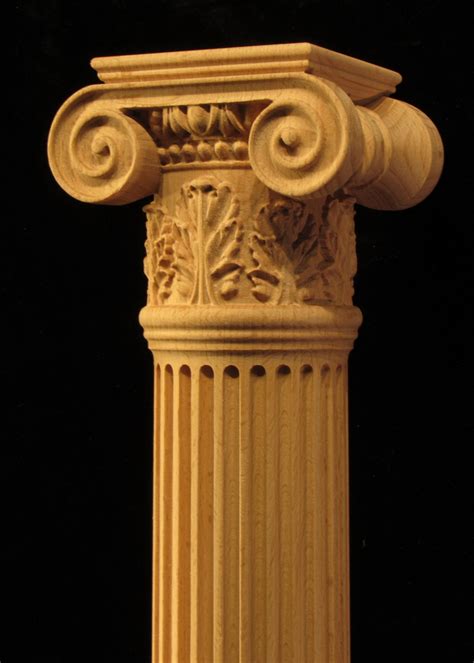 Fluted Ionic Columns At Viola Joy Blog