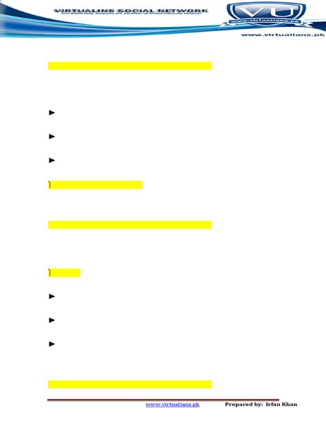 Cs001 Computer Proficiency All Midterm Solved Objective And Subjective Papers In One File For