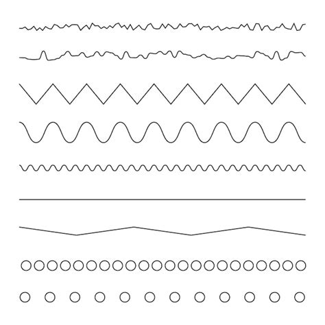 Patrón Abstracto De Líneas Vector Premium