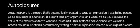 Understanding Autoclosures In Swift By Harsha Agarwal Medium