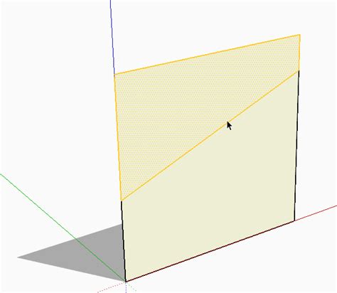 Rotate Around The Edge Origami Modeling Sketchup Sketchup Community