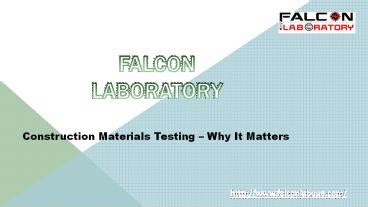 Construction Materials Testing Why It Matters Presentation Free To Download