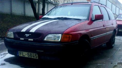 Ford Escort Mk5 1 8 бензиновый 1994 1 8d на Drive2