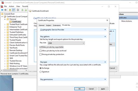 How To Generate Certificate Signing Request Using Microsoft Management
