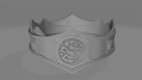👑 Viserys Targaryen Crown Show Accurate House Of The Dragon Game