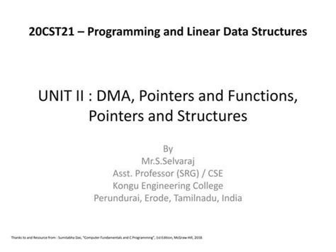 Dynamic Memory Management In C And Cppt