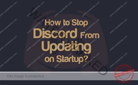 How To Stop Discord From Updating On Startup Step By Step