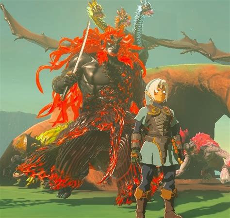 I Put Demon King Ganondorf On The Monster Gallery Rtotk