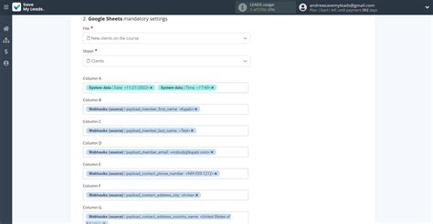 How To Connect Webhooks With Google Sheets SaveMyLeads