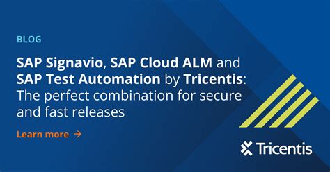 Accelerate Sap Releases With Test Automation Tricentis
