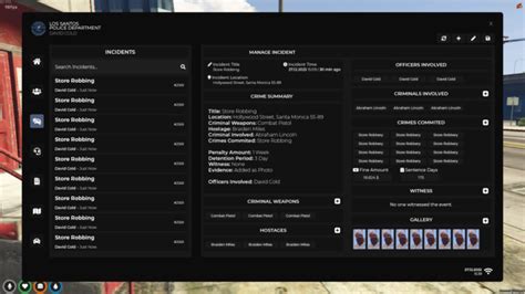 Police MDT System V14 Mobile Data Terminal Standalone FiveM Store
