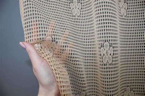 Тюль сітка висотою 1 5м Juli колір какао з венге 787т купити в