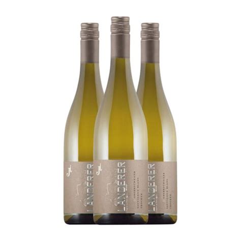 Landerer Vino Blanco Seco Baden 75 Cl 125 Vol Pack De 3 Unidades