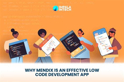 why mendix is an effective low code development app