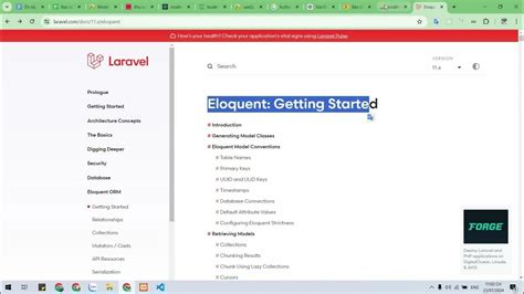 Lập Trình Php3 Create Read Detail Update Delete Database Sử Dụng Eloquent Model Laravel Youtube
