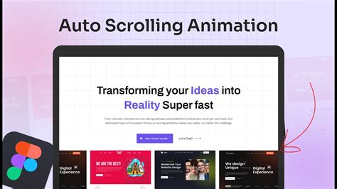 How To Prototype Auto Scrolling Animation In Figma Expert Azi Youtube
