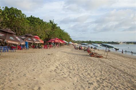 Kuta Beach In The Evening In Bali Indonesia Editorial Stock Image