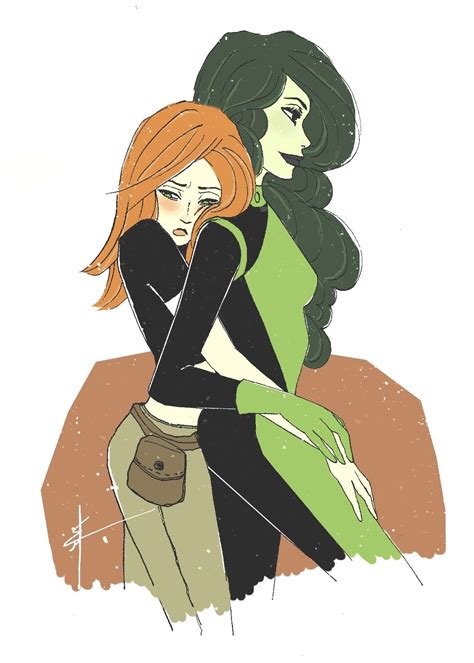Disney Femslash Yuri Manga Anime Kim Possible Characters