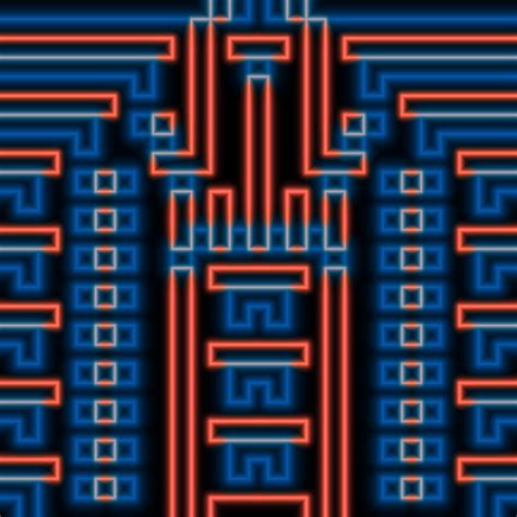 Neon Filter R Cellular Automata