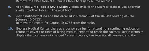solved remove the filter from the courses table to display