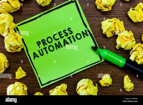 Text Sign Showing Process Automation Conceptual Photo Transformation