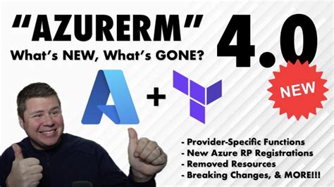 Whats New In The Azurerm Terraform Provider Version 400 Azure Terraformer
