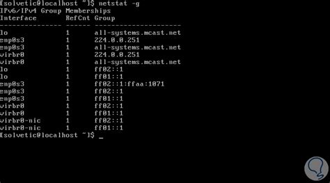 Comandos Netstat Para Administrar Red En Linux Solvetic